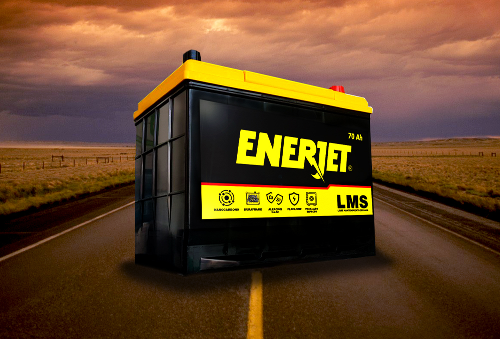 BATERÍAS ENERJET 【 Información, modelos de Baterías de Auto